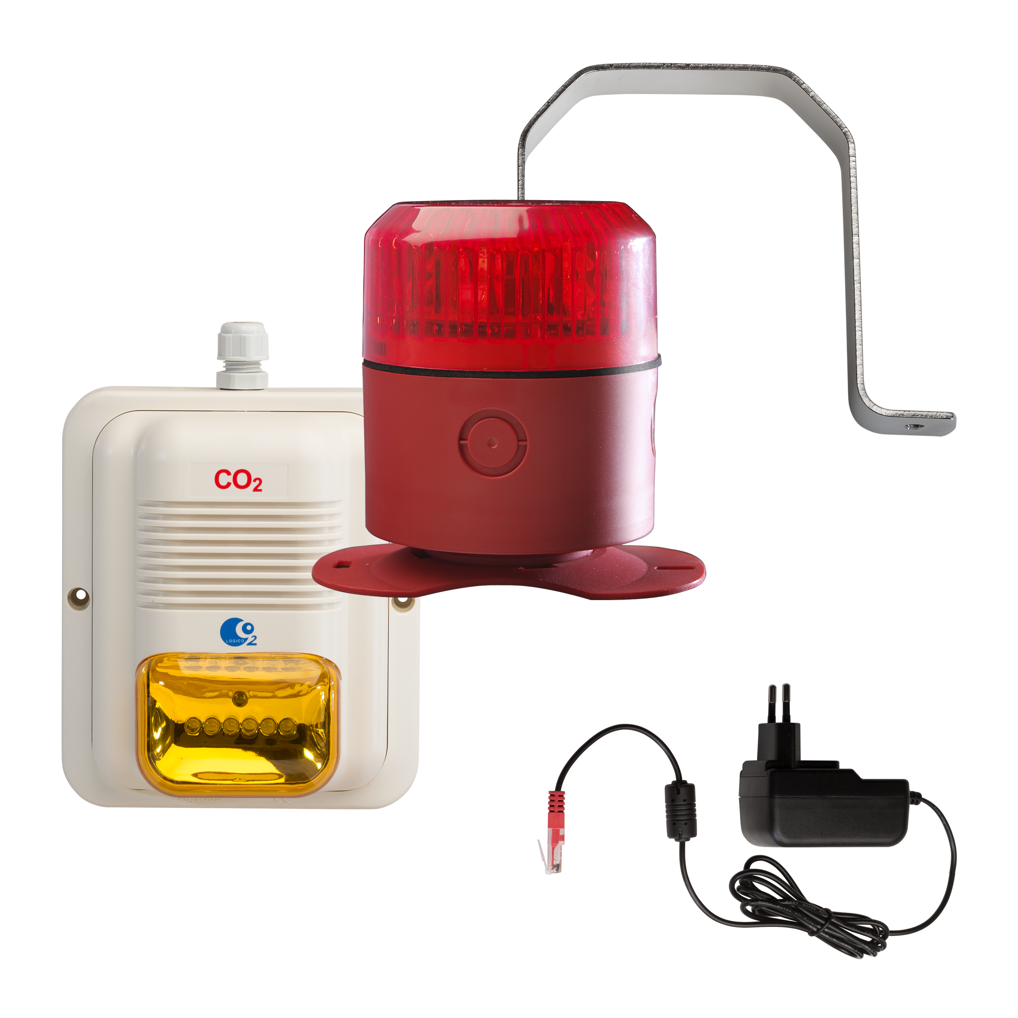 CO2 Alert Mk10 Detector Base SET - Logico2