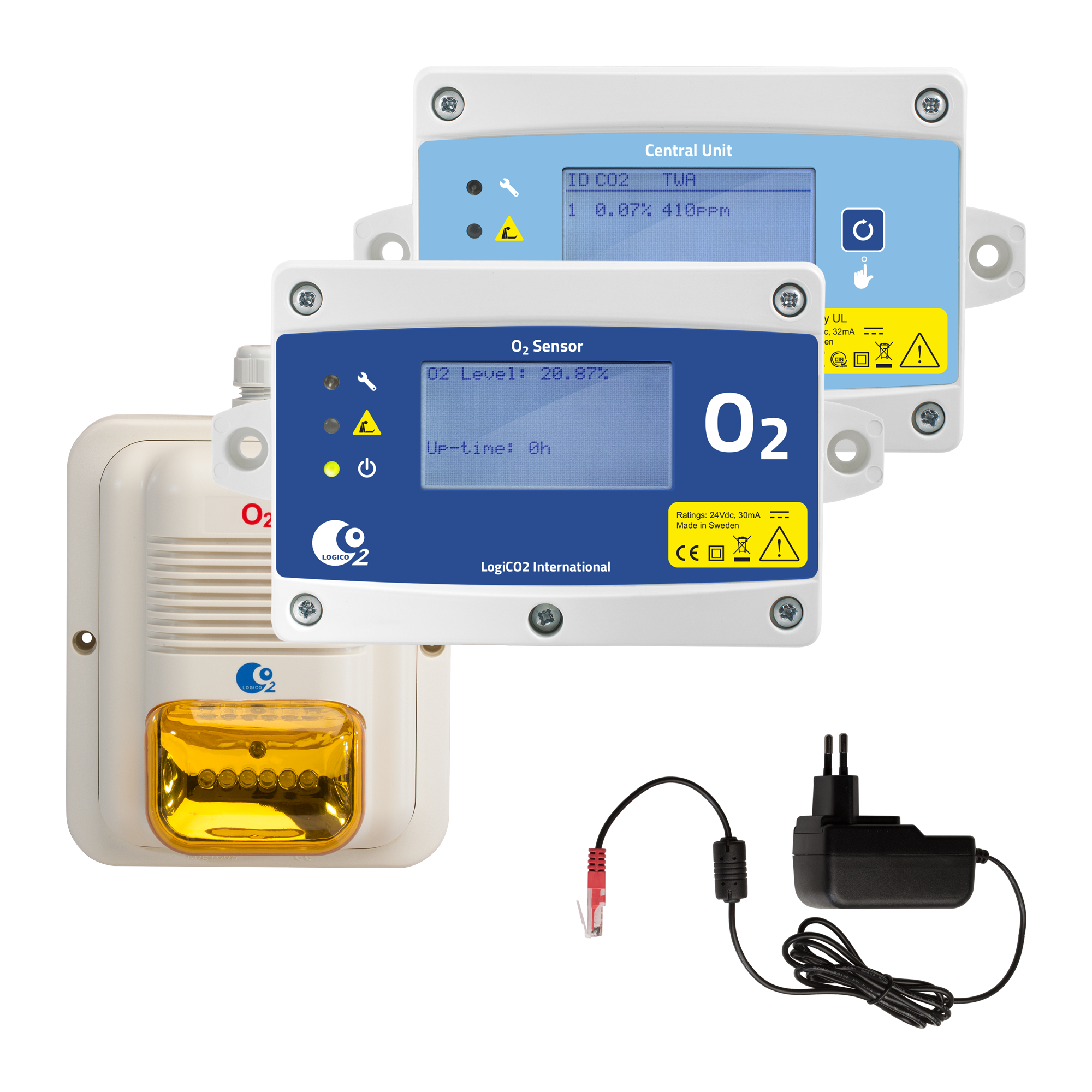 O2 MK9 Detector Base SET - Logico2